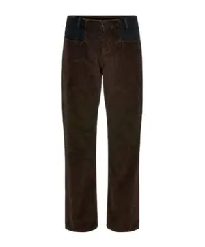 MAISON MARGIELA Straight-leg Corduroy Trousers - Olive Paste