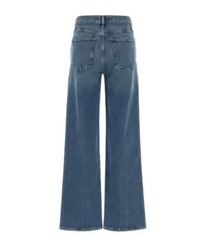 AGOLDE Harper High-rise Wide-leg Jeans - Blue