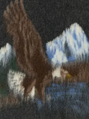 MAISON MARGIELA Intarsia Landscape Sweater
