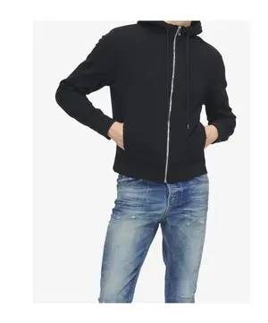 Alexander McQueen Zip Through Hooded Sweatshirt