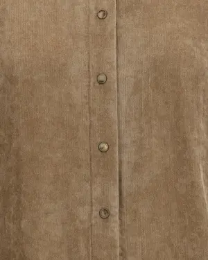 Brunello Cucinelli Corduroy Snap-button Shirt