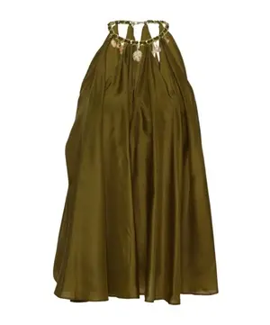 ZIMMERMANN Zimmermann Mahon Embellished Halterneck Top