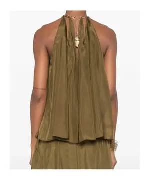 Zimmermann Mahon Embellished Halterneck Top - No