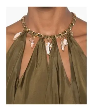 Zimmermann Mahon Embellished Halterneck Top - No