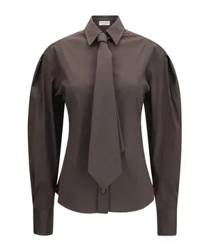Brunello Cucinelli Puff Sleeve Shirts For Women