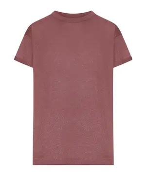 Brunello Cucinelli Short Sleeve Crewneck T-shirt - Brown