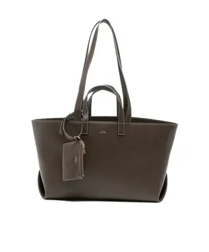 A.p.c. Double-handle Shoulder Bag - Dark Brown