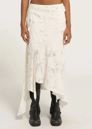 AVAVAV Asymmetrical Draped Skirt
