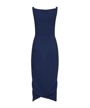 VIVIENNE WESTWOOD Draped Asymmetric Midi Dress