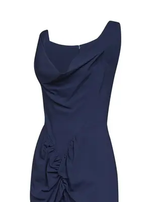 VIVIENNE WESTWOOD Draped Sleeveless Dress