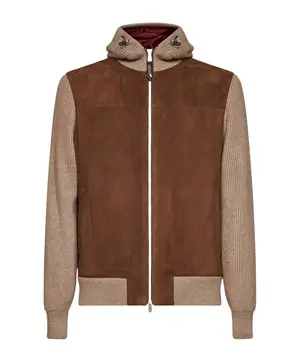 Brunello Cucinelli Long-sleeved Casual Jacket - Brown