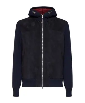 Brunello Cucinelli Long-sleeved Casual Jacket - Black