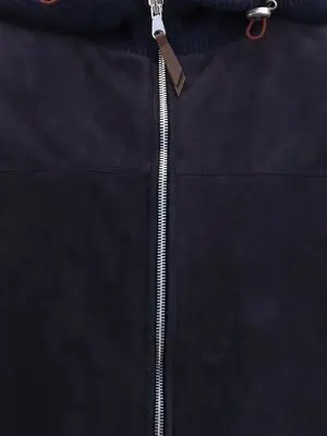 Brunello Cucinelli Zip-up Hooded Jacket - Black