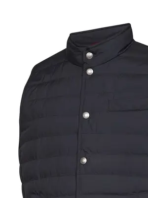 Brunello Cucinelli Quilted Sleeveless Jacket