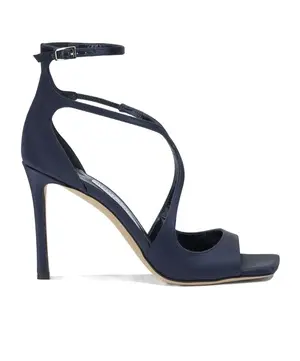 JIMMY CHOO Strappy High-heeled Sandals - Black