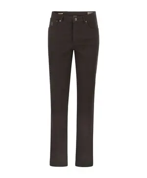 Brunello Cucinelli Belt Loop Casual Pants - Black
