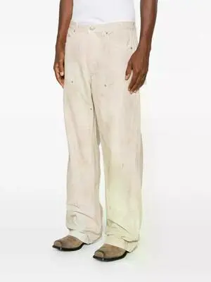 COLE BUXTON Distressed Panelled Jeans