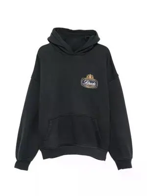 Rhude Logo-print Cotton Hoodie