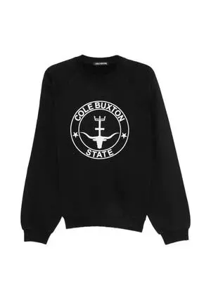 COLE BUXTON Logo Print Raglan Sleeve Sweatshirt