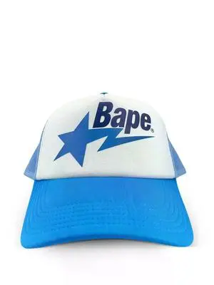 A BATHING APE Sta Mesh Cap - Blue