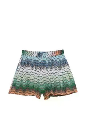Missoni Zigzag Knit Shorts