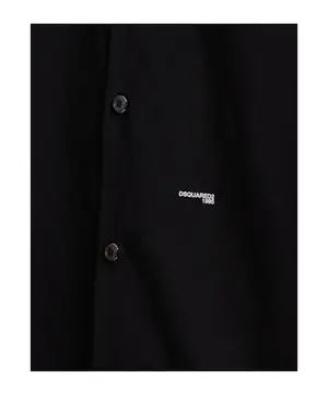 Dsquared2 Relax Dan Cotton Blend Shirt - Black