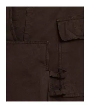Rick Owens Stefan Cotton Cargo Shorts - Black