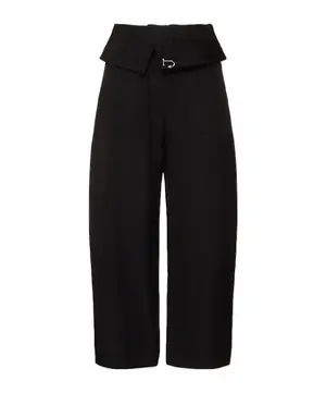 J.W.ANDERSON Wide-leg Casual Pants - Black
