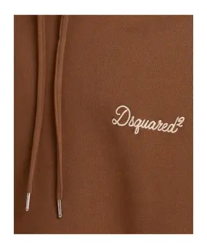 Dsquared2 Relaxed Fit Hoodie With Signature Logo