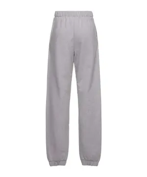 Attico Elastic Waist Sweatpants With Letter Pattern