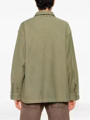 NILI LOTAN Howard Button-up Chest Pocket Shirt
