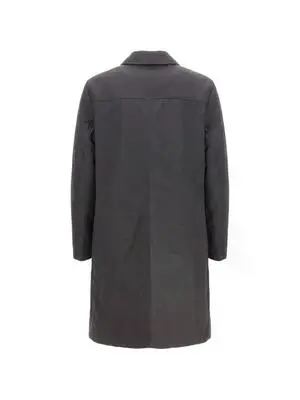 JIL SANDER Single-breasted Coat - Black
