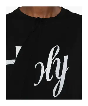 ANN DEMEULEMEESTER Asymmetrical Graphic Print T-shirt