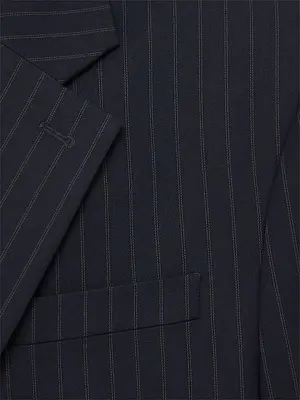 Acne Studios Pinstripe Viscose Jacket