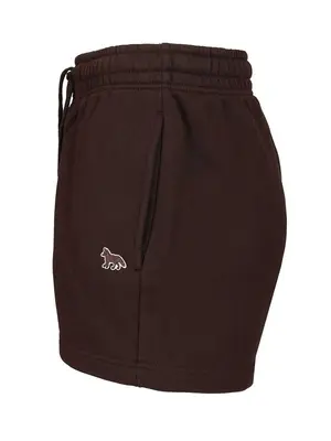 Maison Kitsuné Baby Fox Regular Jog Shorts - Black