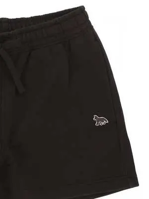 Maison Kitsuné Baby Fox Regular Jog Shorts - Black