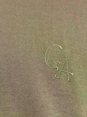 Giorgio Armani Embroidered-logo Short-sleeve T-shirt