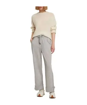 Brunello Cucinelli Wool Cashmere Wide Leg Pants