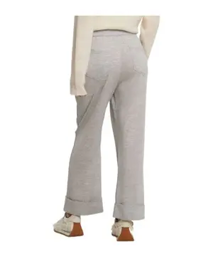 Brunello Cucinelli Wool Cashmere Wide Leg Pants