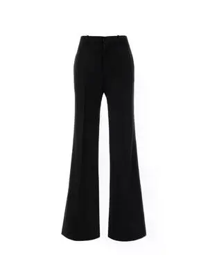 Chloé Pressed-crease Flared Trousers