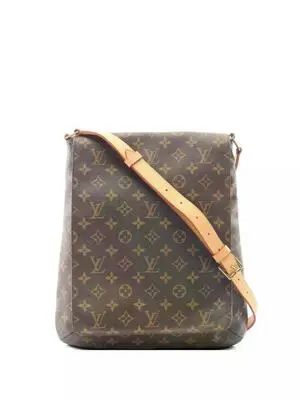 LOUIS VUITTON Musette Monogram Shoulder Bag - Brown