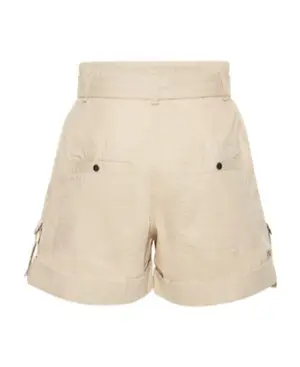 Isabel Marant Étoile Belted High-waisted Shorts