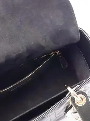 Dior Lady Medium Handbag - Black
