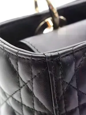Dior Lady Medium Handbag - Black
