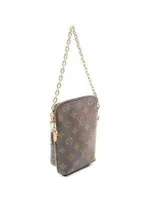 LOUIS VUITTON Monogram Canvas Crossbody Bag - Brown