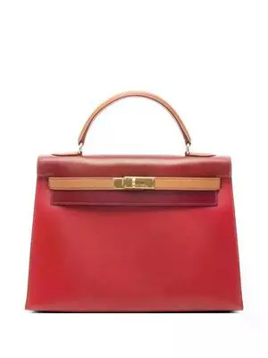 Hermès 1997 32 Kelly Tote Bag - Red