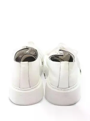 Prada Leather Platform Sneakers