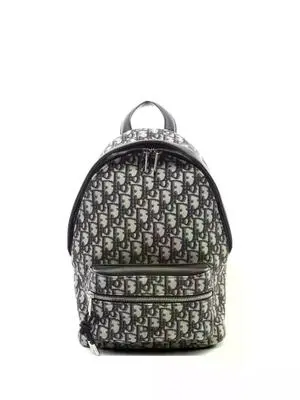 Dior Silver Tone Backpacks For Women