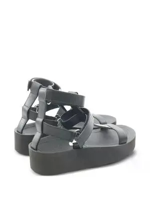 Hermès Enid Buckle Platform Sandals