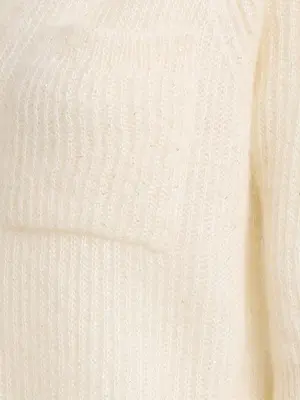 Fabiana Filippi Short Sleeve Knit Polo Top - White